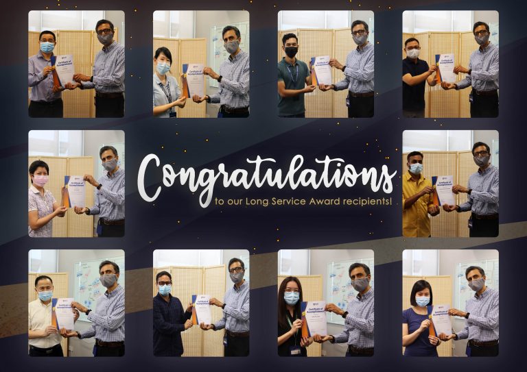 Congratulations to Our Long Service Award 2021 Recipients! - NUS CSI