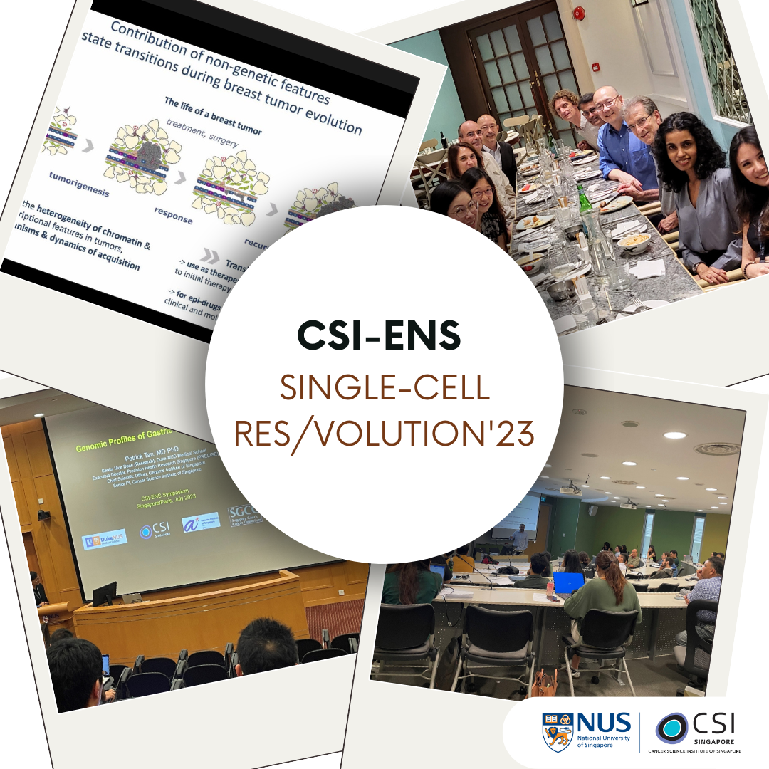 CSI-ENS Single-Cell Res/Volution 2023 - NUS CSI