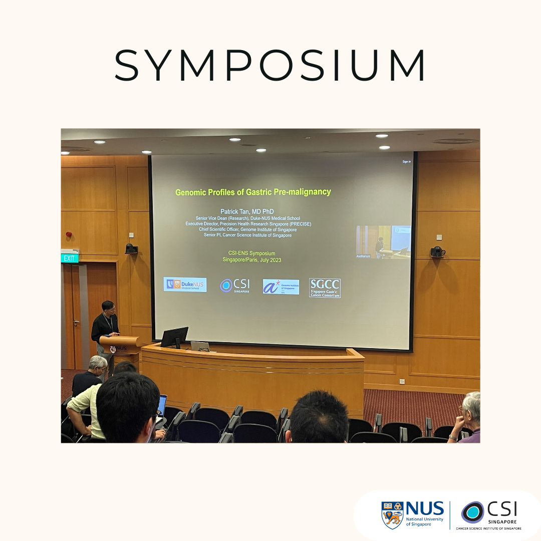 CSI-ENS Single-Cell Res/Volution 2023 - NUS CSI