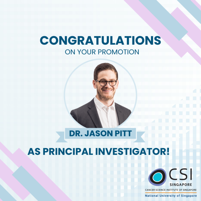 CSI Singapore is Proud to Announce the Promotion of Dr. Jason Pitt to ...