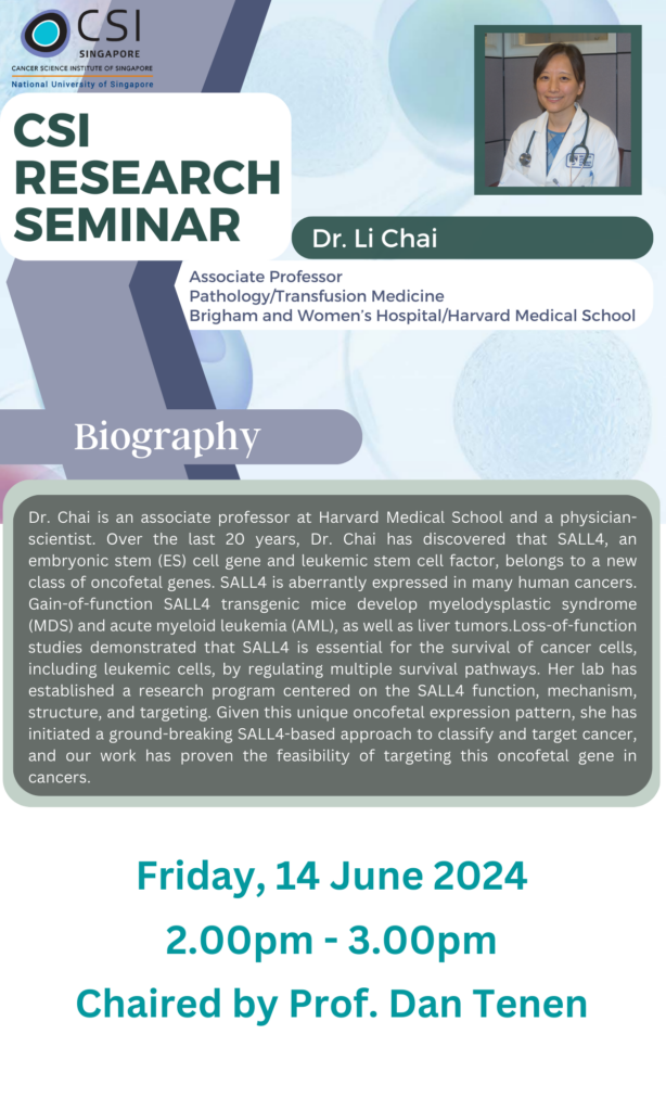 Events from June 21 – April 22 – NUS CSI