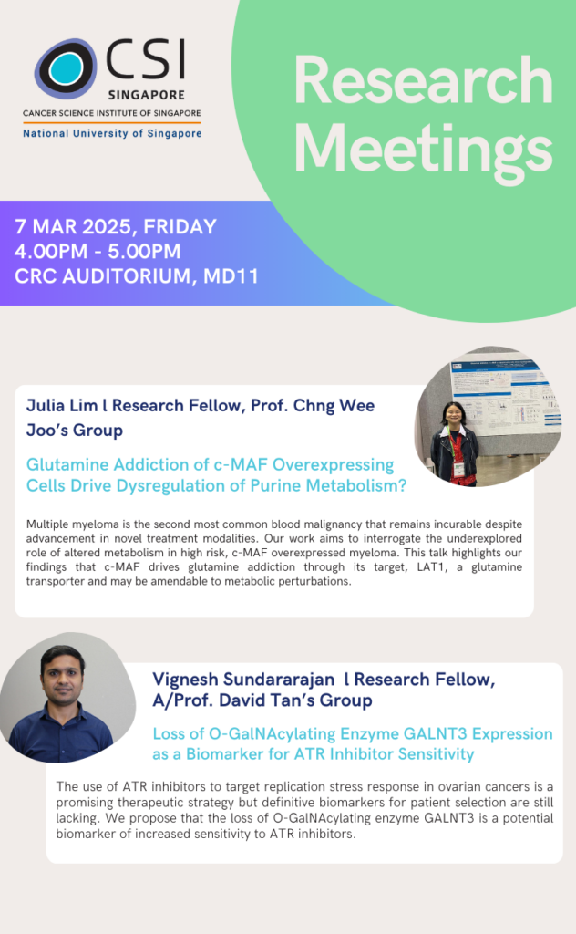 Events from March 3 – August 15 – NUS CSI