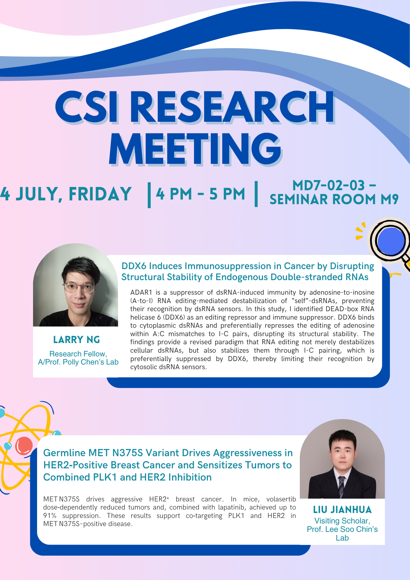 Events for July 2025 – NUS CSI